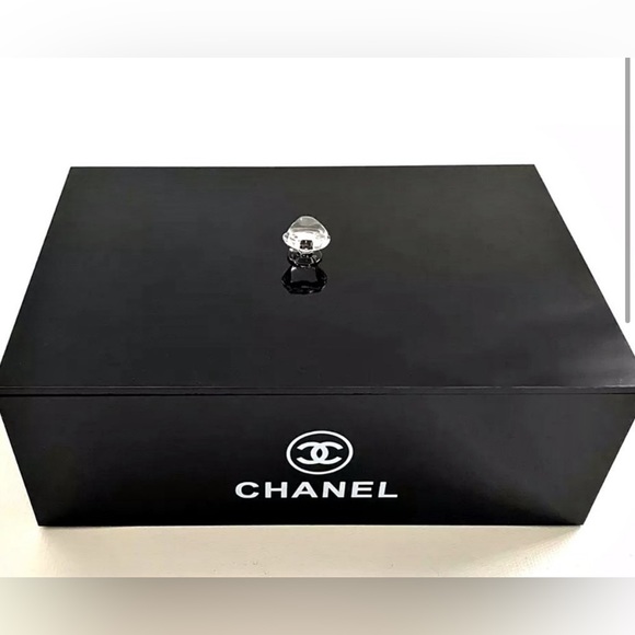 CHANEL | Jewelry | Chanel Jewelry Box Organizer With Lid New In Box ...